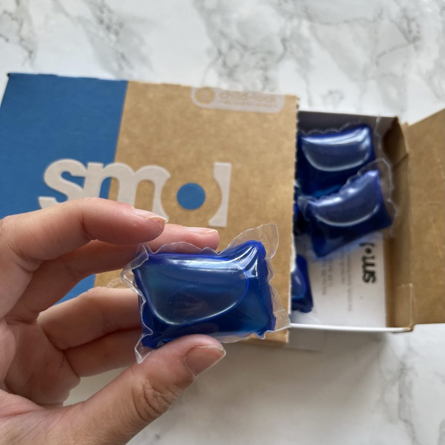 Plastic Free July swap: Smol laundry capsules review - Enviroline Blog