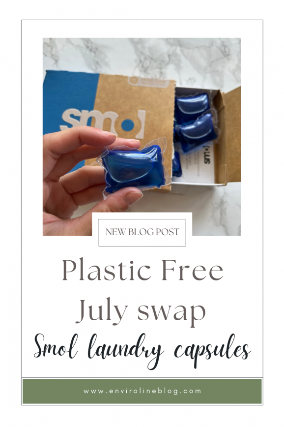 Plastic Free July swap: Smol laundry capsules review - Enviroline Blog